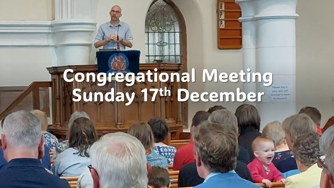 Congregational Meeting - Portstewart Presbyterian Church